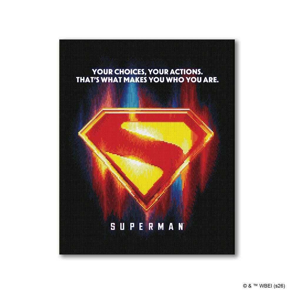 Superman Logo - Diamond Painting Kit – Crafthub Japan